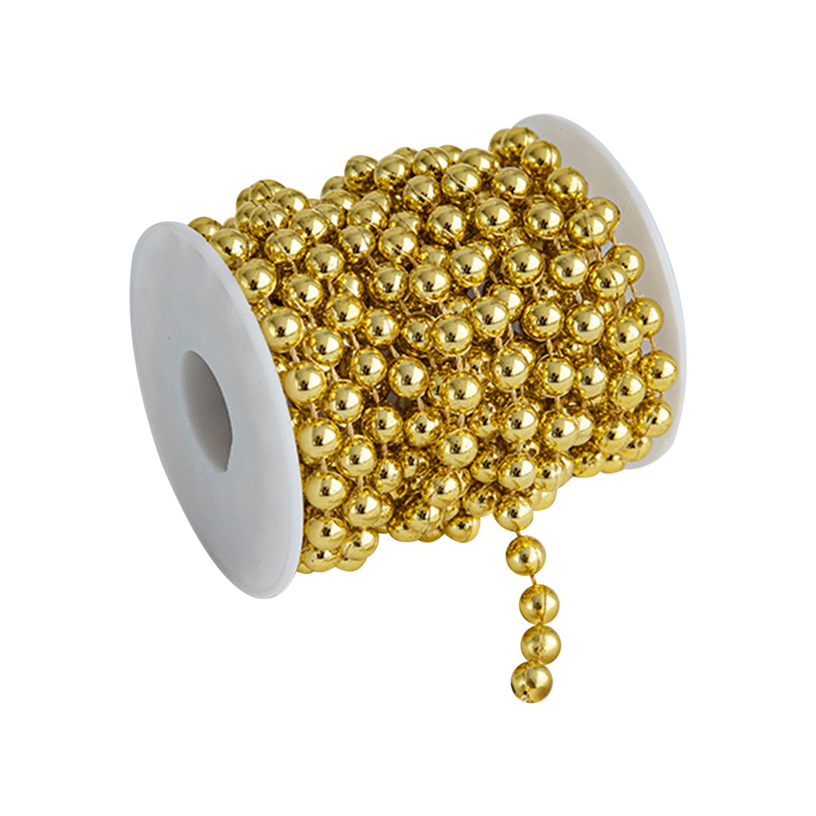 Mikilon Christmas Tree Decorations, Electroplated Bead Chain Christmas ...