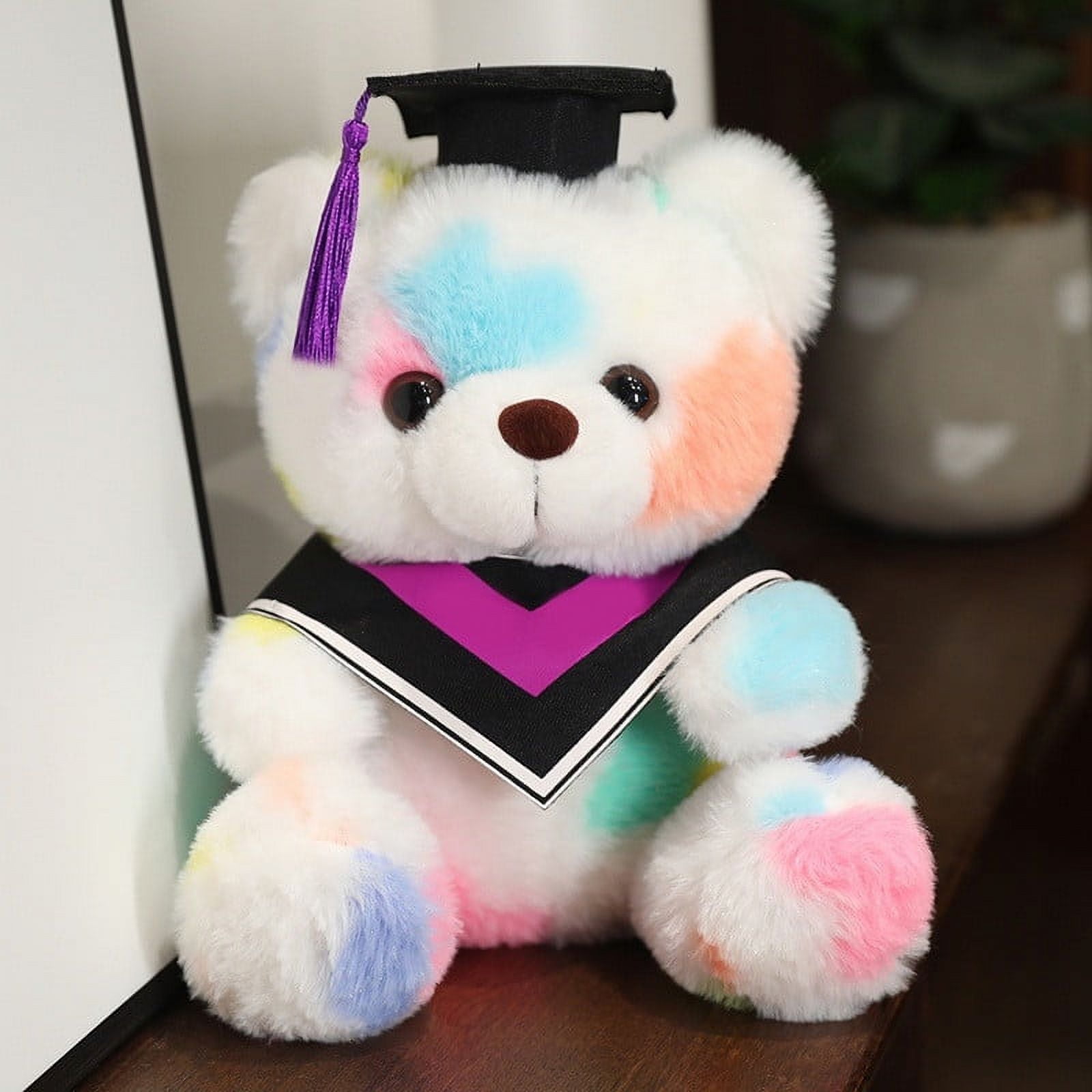 Mikilon Decor Graduation Gift Stuffed Plush Bear Class of 2025 ...