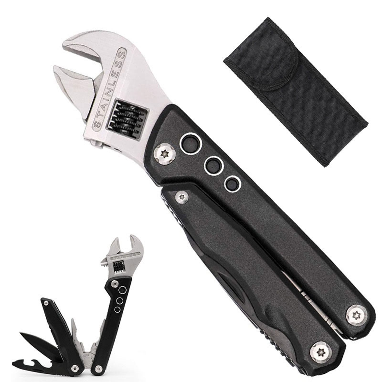 Mikilon Multitool Wrench 19 In 1 Multipurpose Camping Gear Pocket Size ...