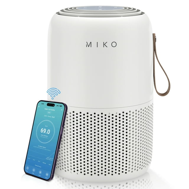 Miko Air Purifier for Large Room up to 770 Sqft - H13 True HEPA Air ...