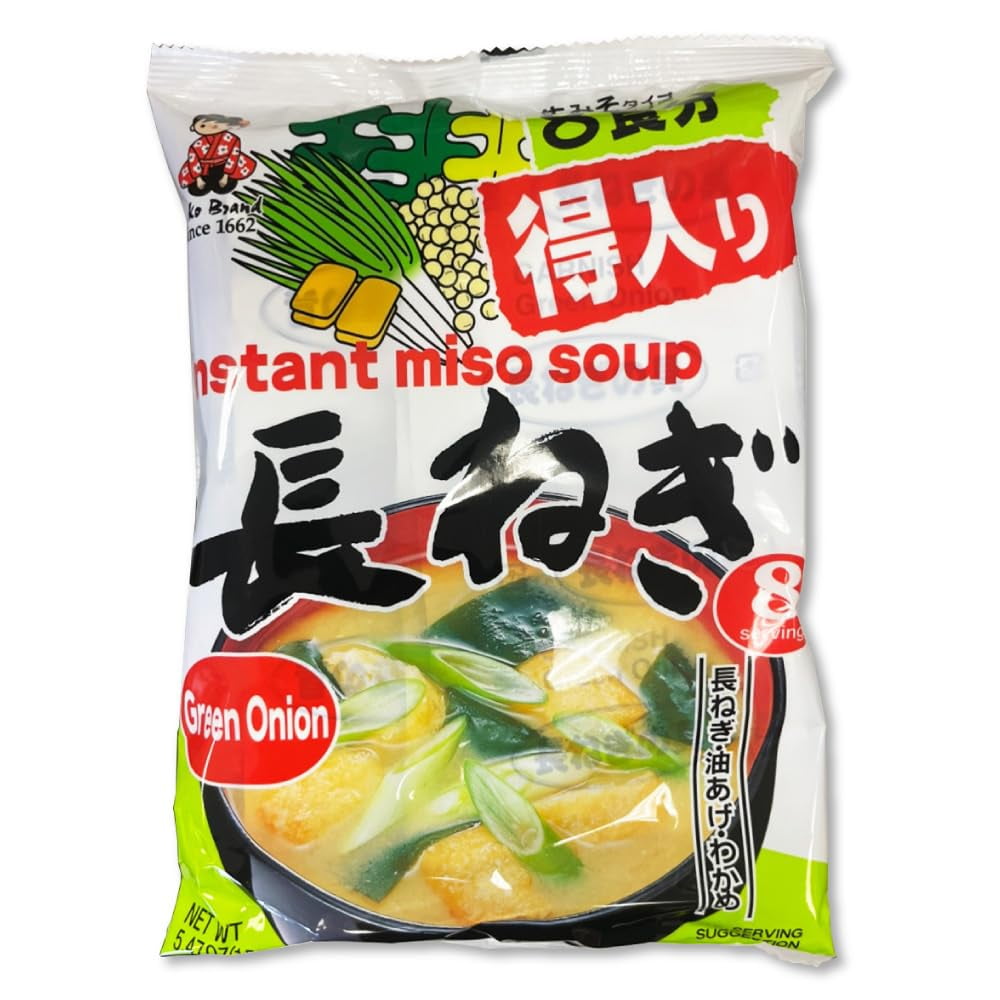 Miko Brand Instant Miso ZS23 Japanese soup 8 servings sinc(Green Onion ...