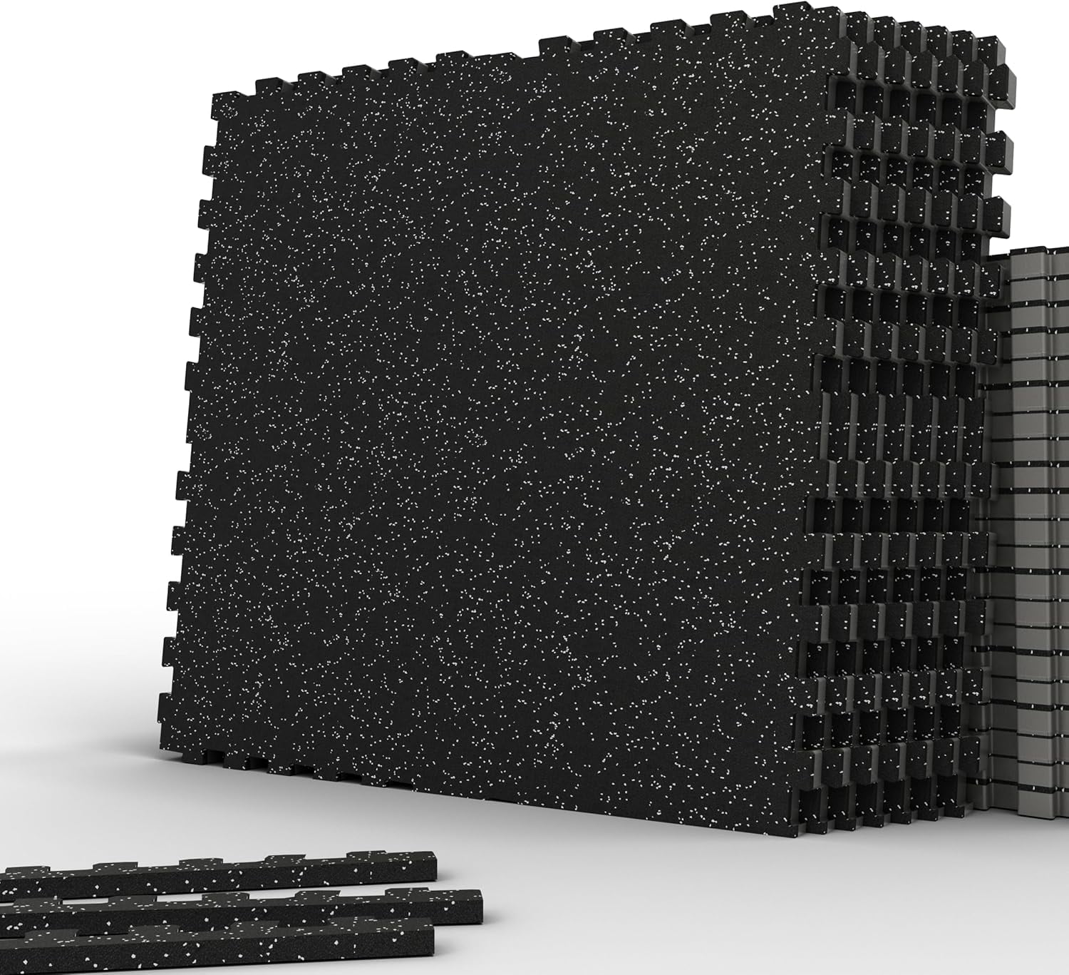 Mikolo 0.56 Inch Thick Gym Flooring for Home Gym, Exercise Equipment ...