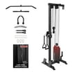 Mikolo Cable Crossover Machine, Home Gym Wall Mount Station, 200 lbs ...