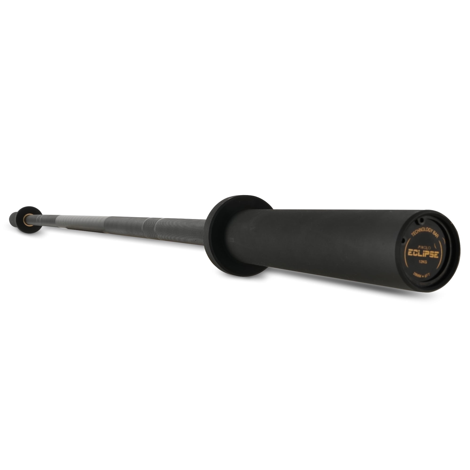 "Mikolo Eclipse Series 6ft Olympic Weightlifting Bar, 27LB, Black ...