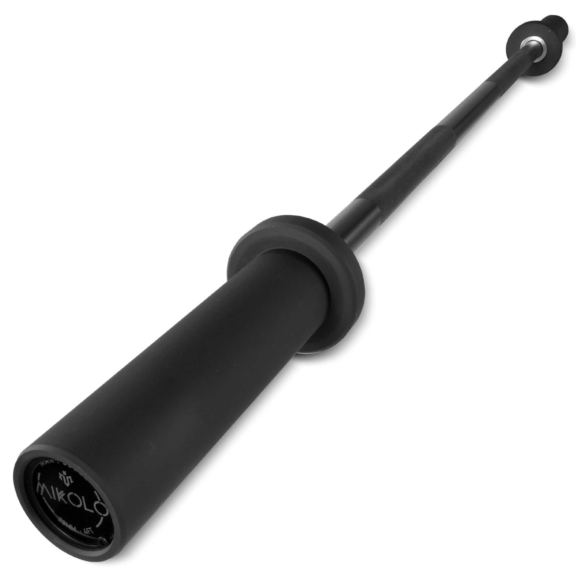 Mikolo Olympic Barbell 4ft - 2 Inch Weight Bar for Strength Training ...