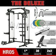 CAP Barbell Multi-Functional Power and Squat Rack with Bar Holder ...