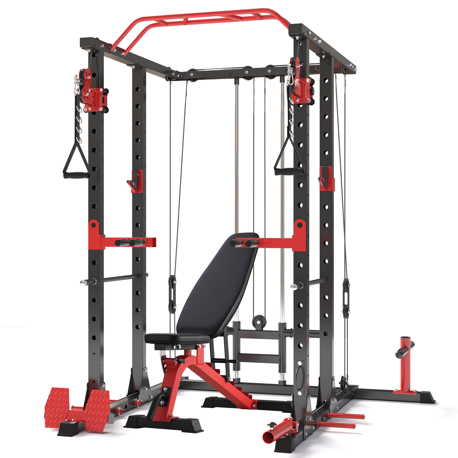 Mikolo Power Rack Cage with Adjustable Weight Bench Nepal | Ubuy