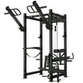 "Mikolo Monster Series Power Rack Cage, 3"" x 3"" Commercial Squat Rack ...