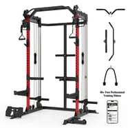 JOMEED Half Rack Squat Rack for Weight Lifting, 1000LBS Capacity Power ...