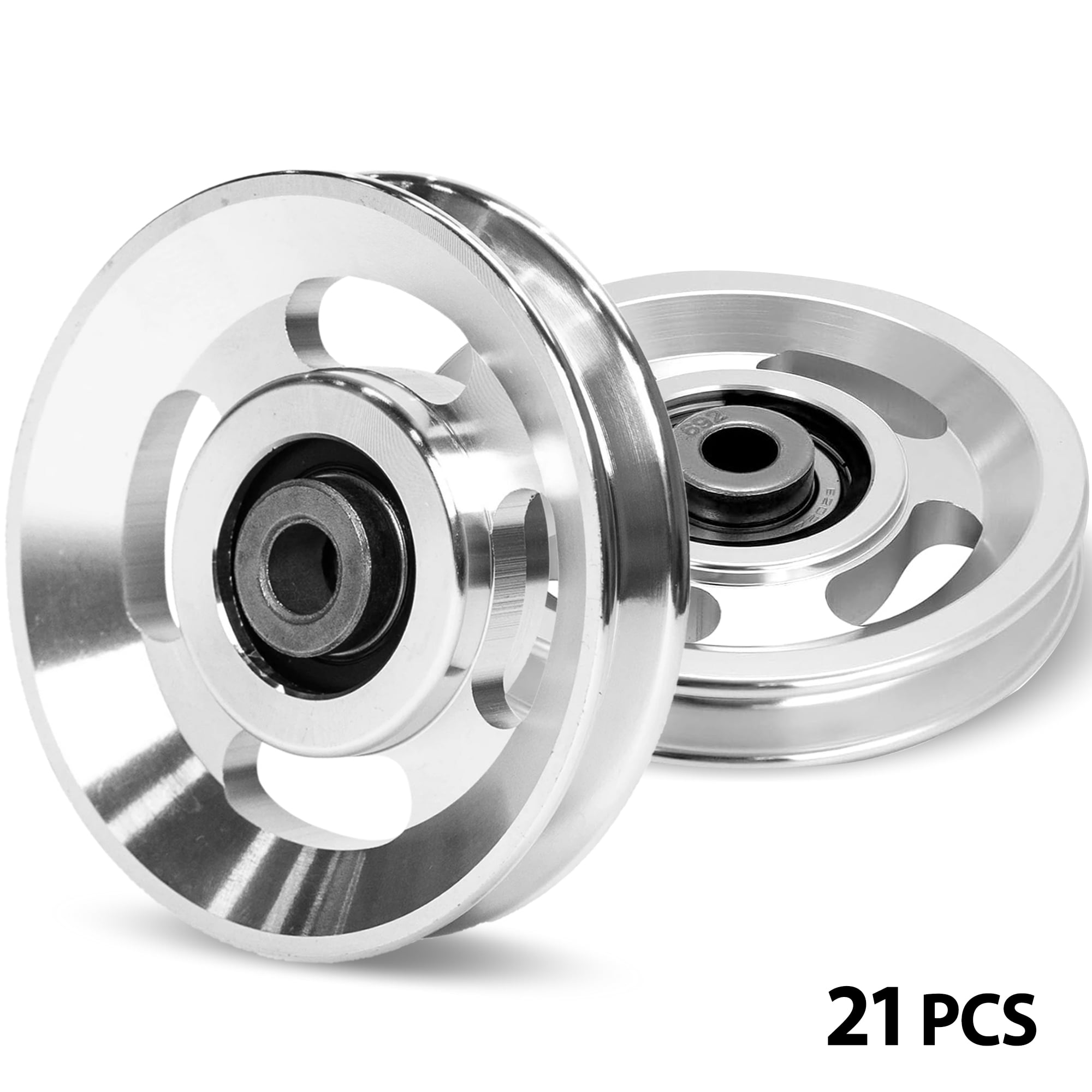 Mikolo Pulley System for Home Gym, Aluminum Alloy 9.5x9.5x2.2cm ...