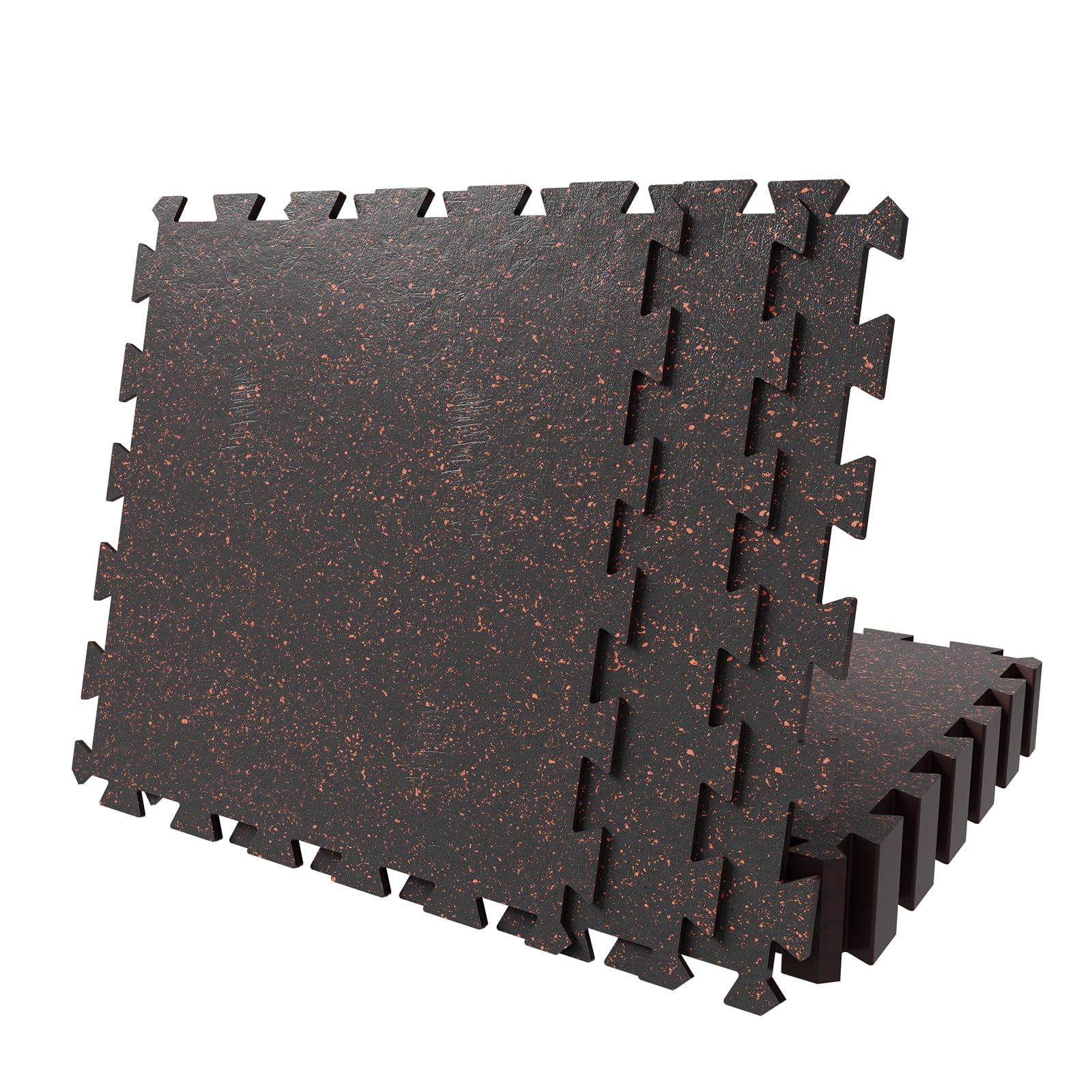 Mikolo Rubber Exercise Mats Red - Walmart.com