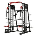 Mikolo Smith Machine, 2200lbs Squat Rack with LAT-Pull Down System ...