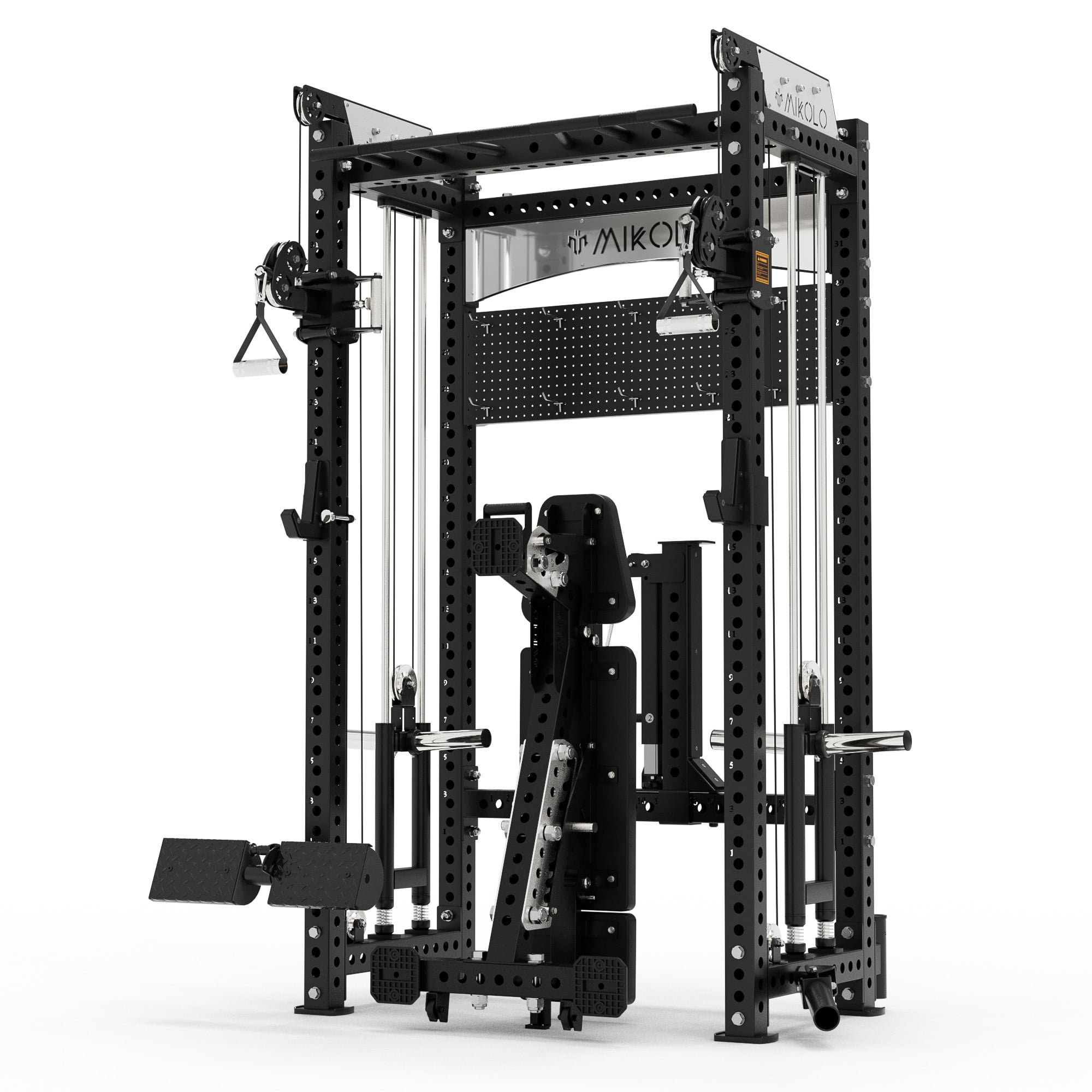 MIKOLO ANUBIS Power Cage, All-in-One Power Rack Cage with Weight Stack ...