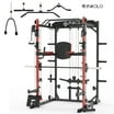 RitFit M1 Smith Machine with Cable Crossover System, Multi-function ...