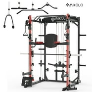 1400LBS Capacity Power Cage Rack, Professional Home Gym Equipment with ...