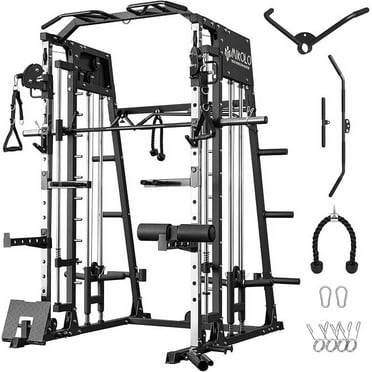 Syedee Home Gym Station, Workout Station with 150LBS Weight Stack, Home ...