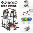 Mikolo Home Gym, Power Rack Cage with Cable Crossover, 2200 lbs ...