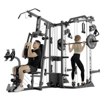 Syedee Home Gym Station, Workout Station with 150LBS Weight Stack, Home ...