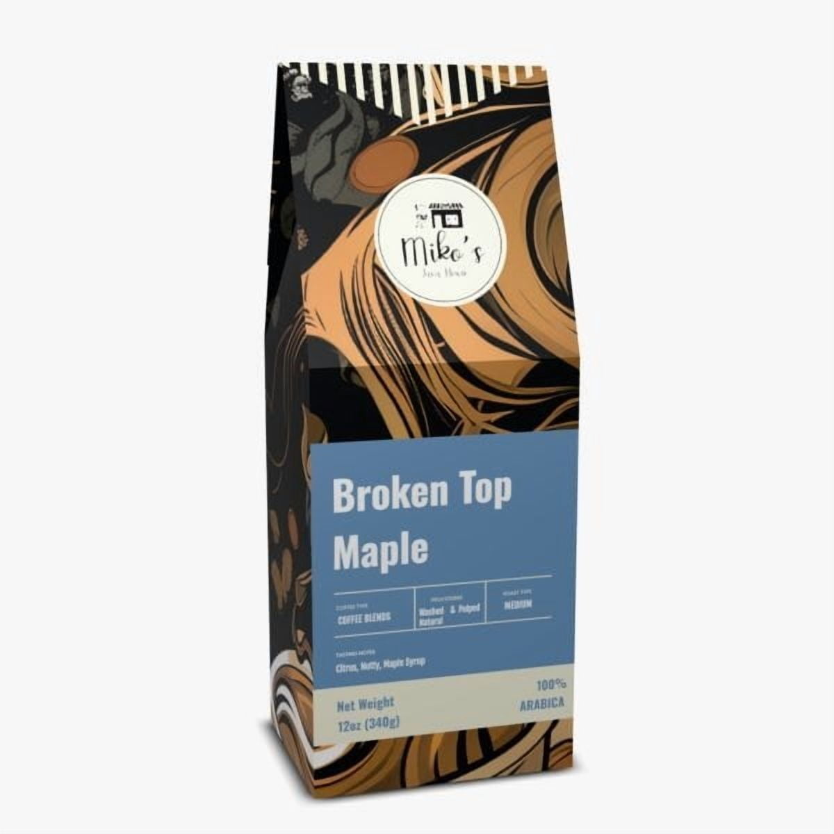 Mikos Java House Broken Top Maple Coffee, Premium Brazil-Mexico Blend ...