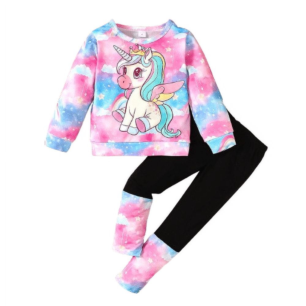 Mikrdoo 4 Years Kid Toddler Girls Clothes 4Y,5Y,6Y,7Y Girls Long Sleeve ...