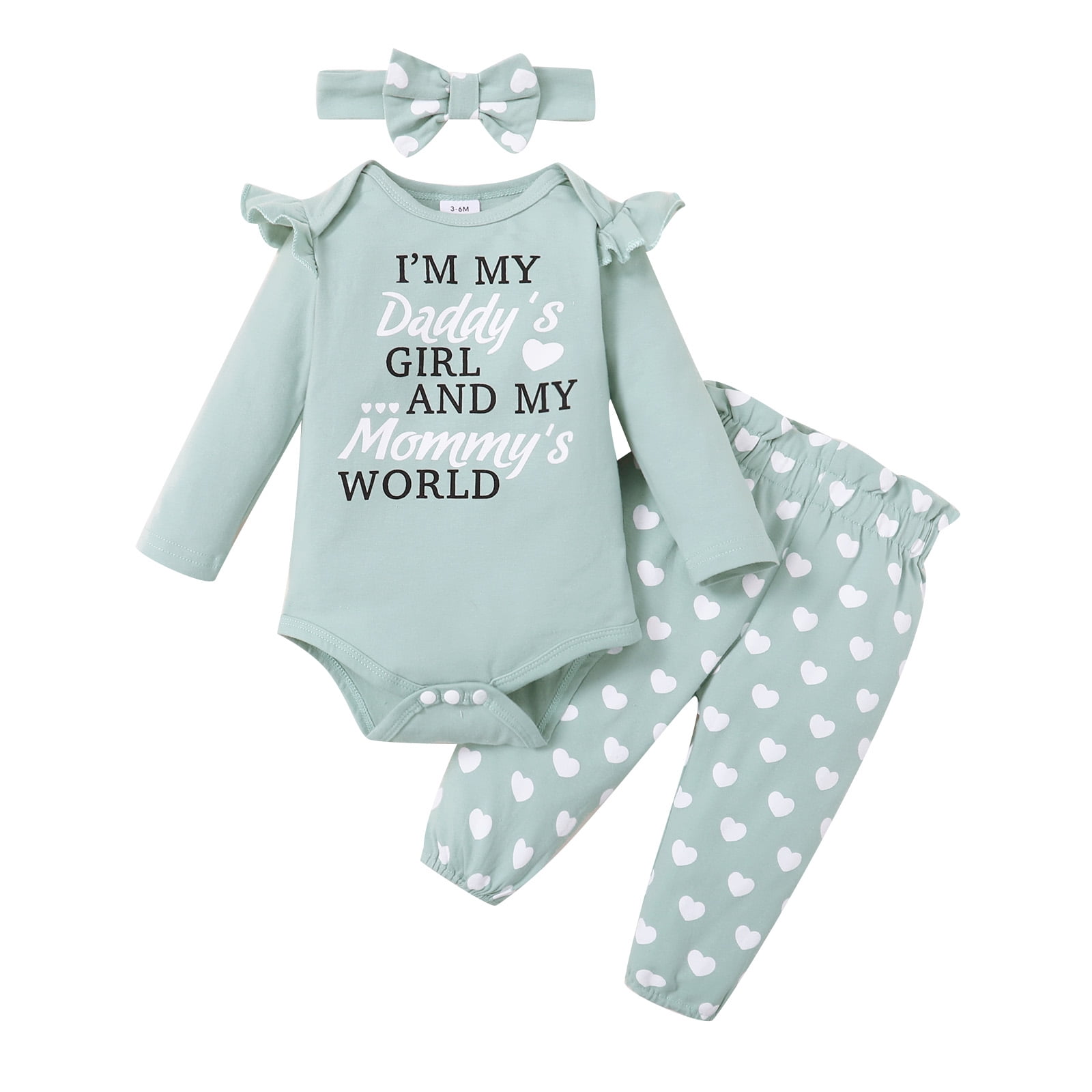 Customer reviews for Mikrdoo Baby Girls Winter OOTD Letter 3 Months ...