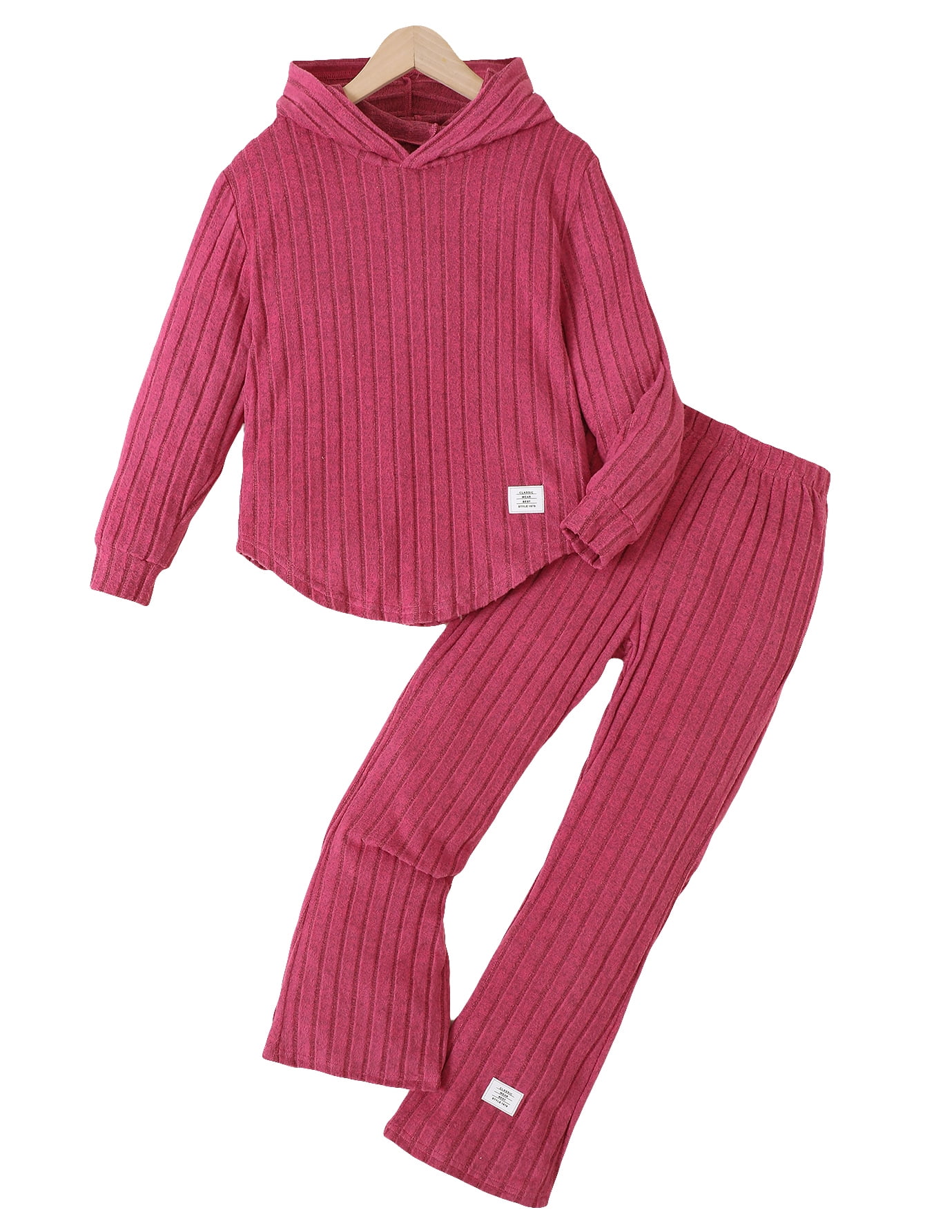 Mikrdoo Kid Girls Asymmetrical Curved Hem Big Girls Woven Label Long ...