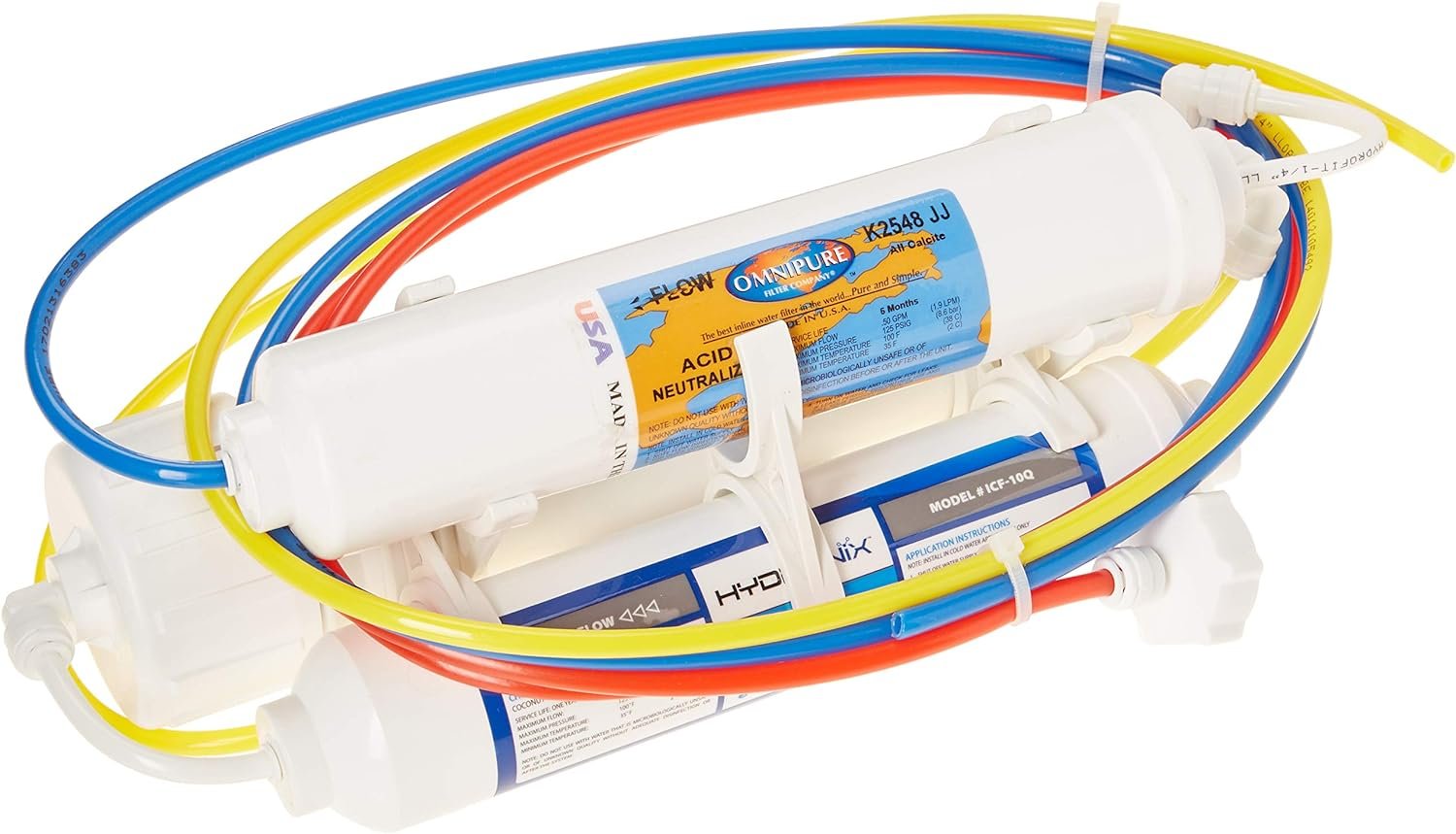 Mikro Epsilon 4-Stage Portable Reverse Osmosis Re-mineralization RO PH ...