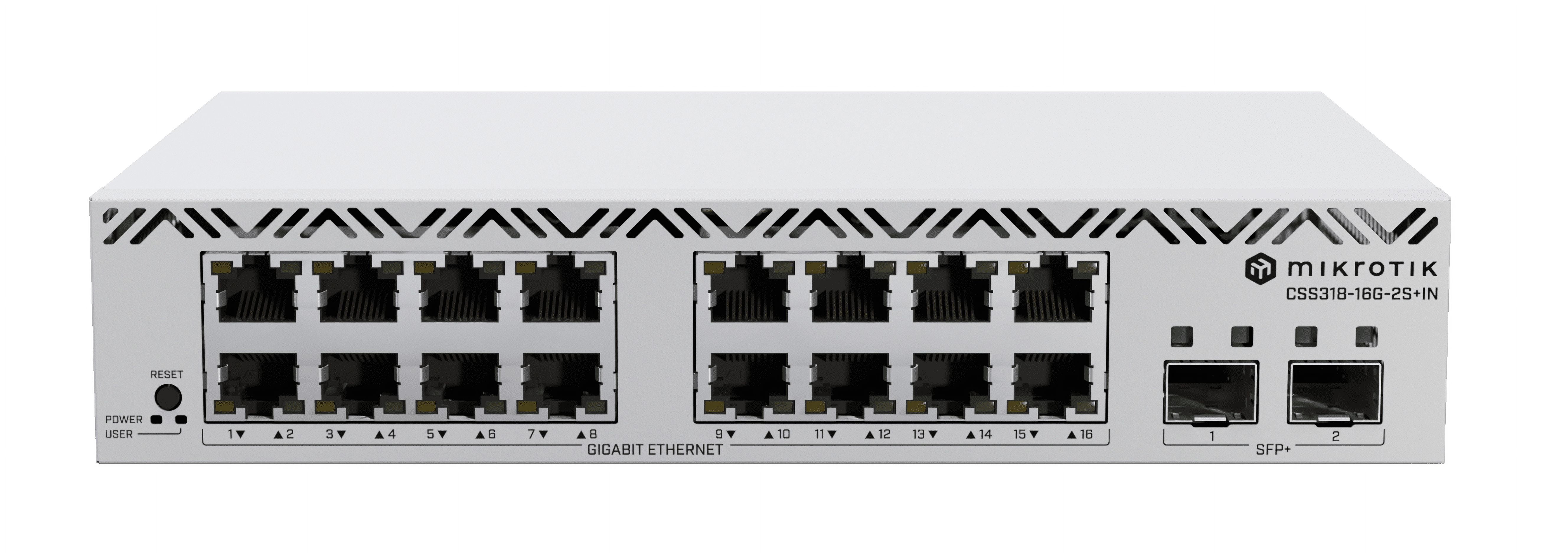 MikroTik CSS318-16G-2S+IN – Compact 16-Port Gigabit Managed Switch with ...