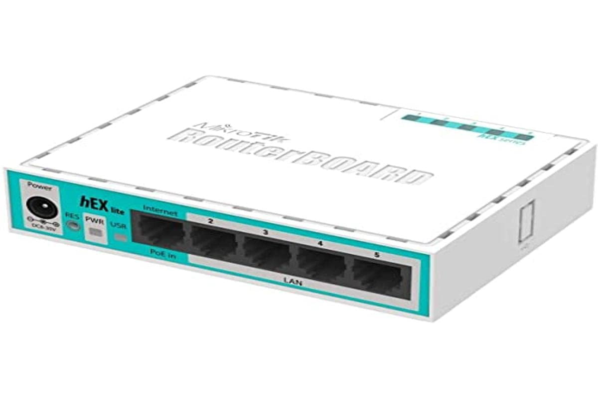 MikroTik Router hEX lite (RB750r2) - Walmart.com