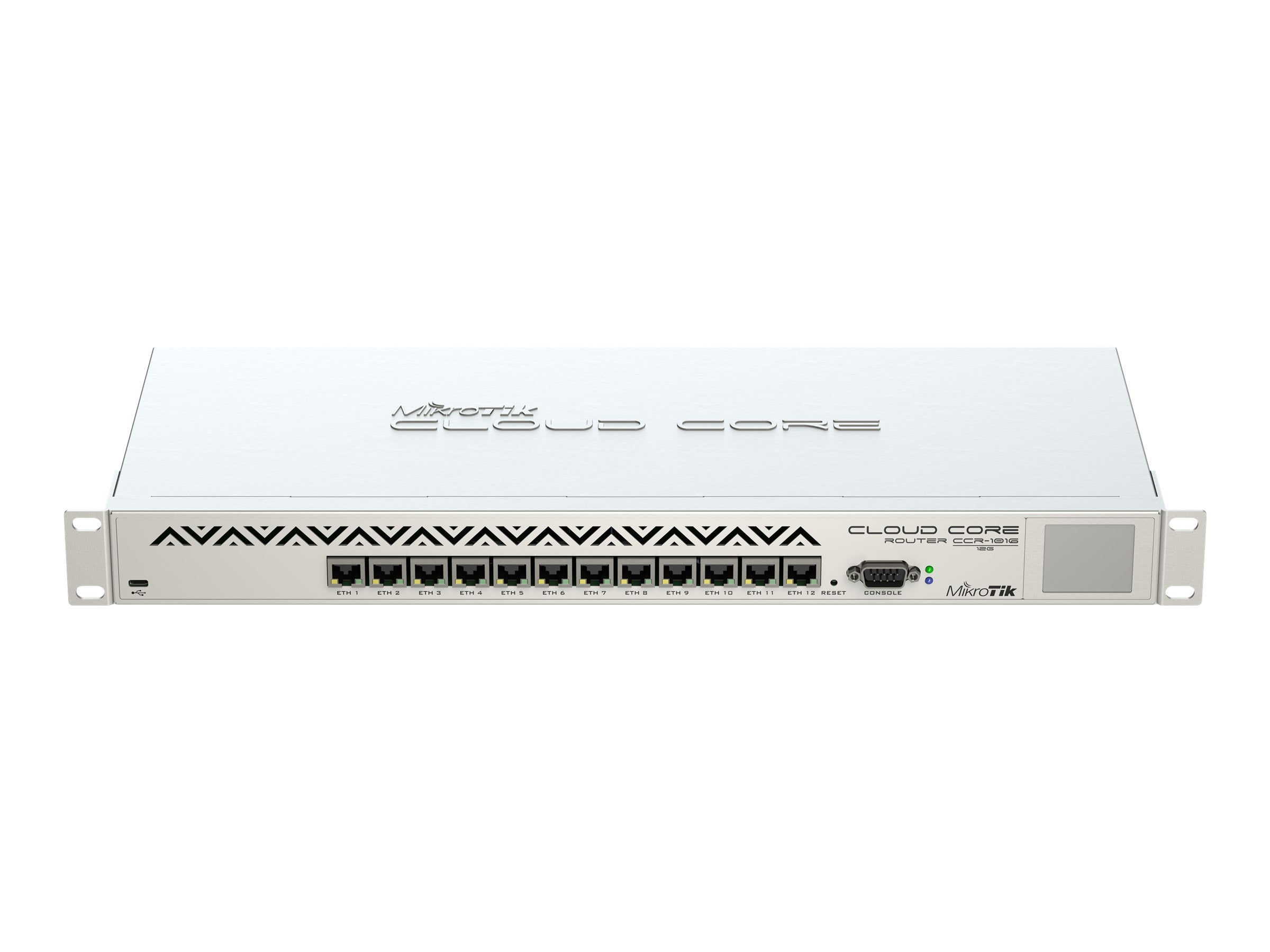 MikroTik RouterBOARD CCR1016-12G - Router 12-port switch - 1GbE ...