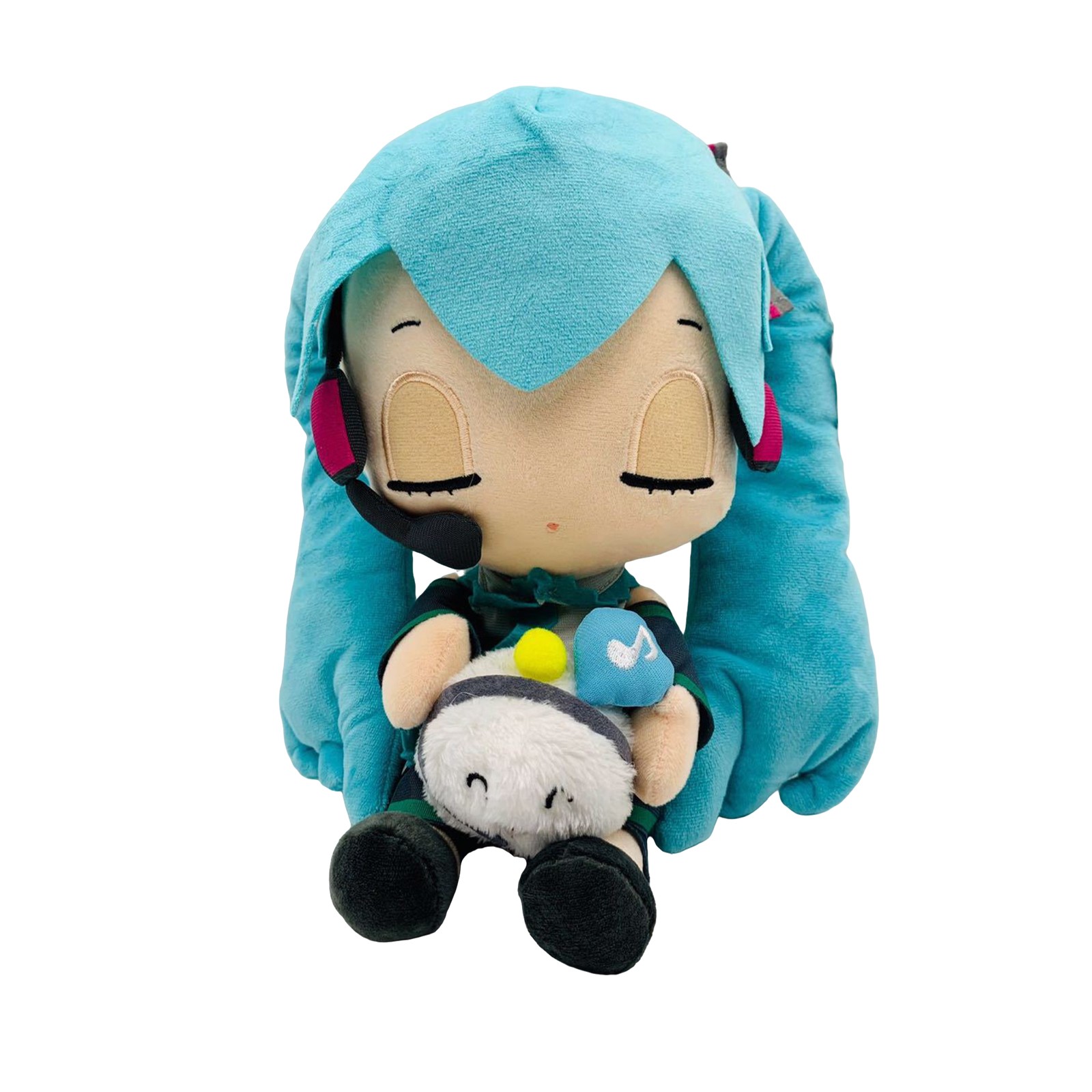 Miku Plush Cosplay Doll - 9.8" Pillow Soft Cute Miku Stuffed Toy for ...
