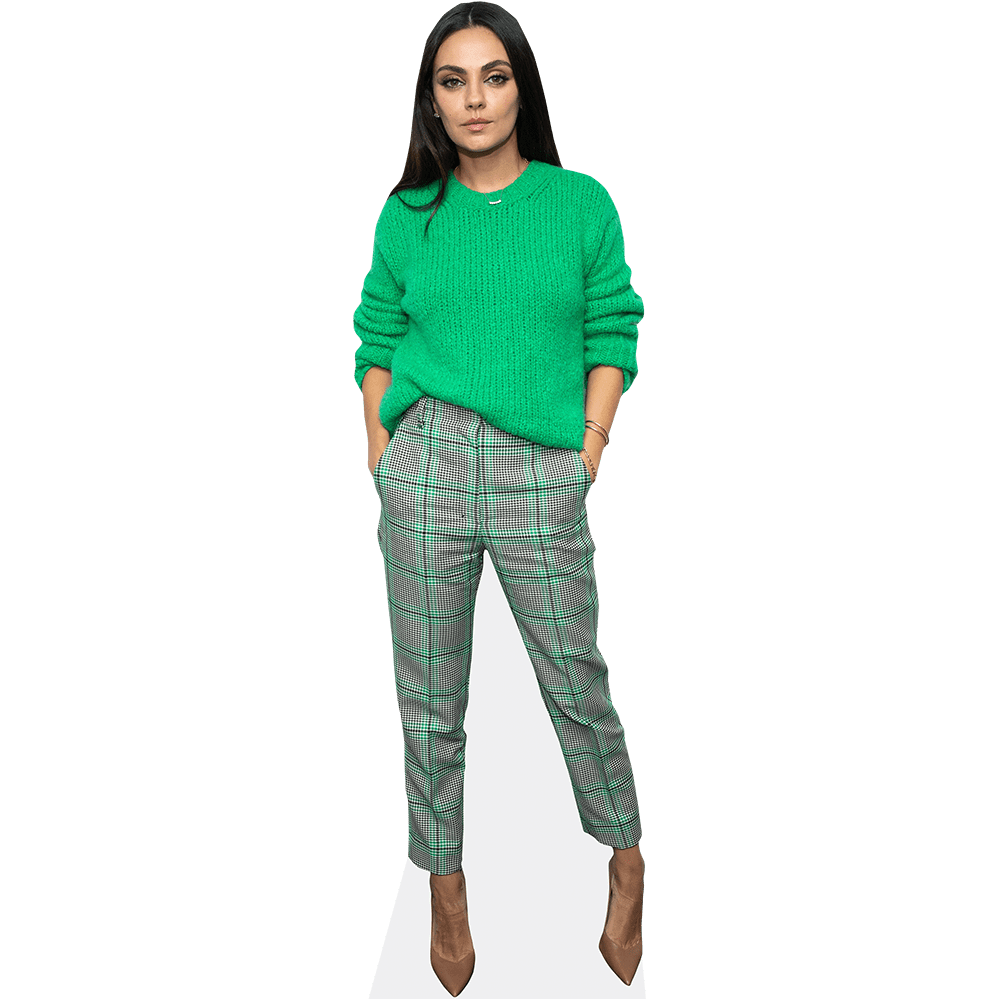Mila Kunis (Casual) Mini Size Cutout. Standee. - Walmart.com