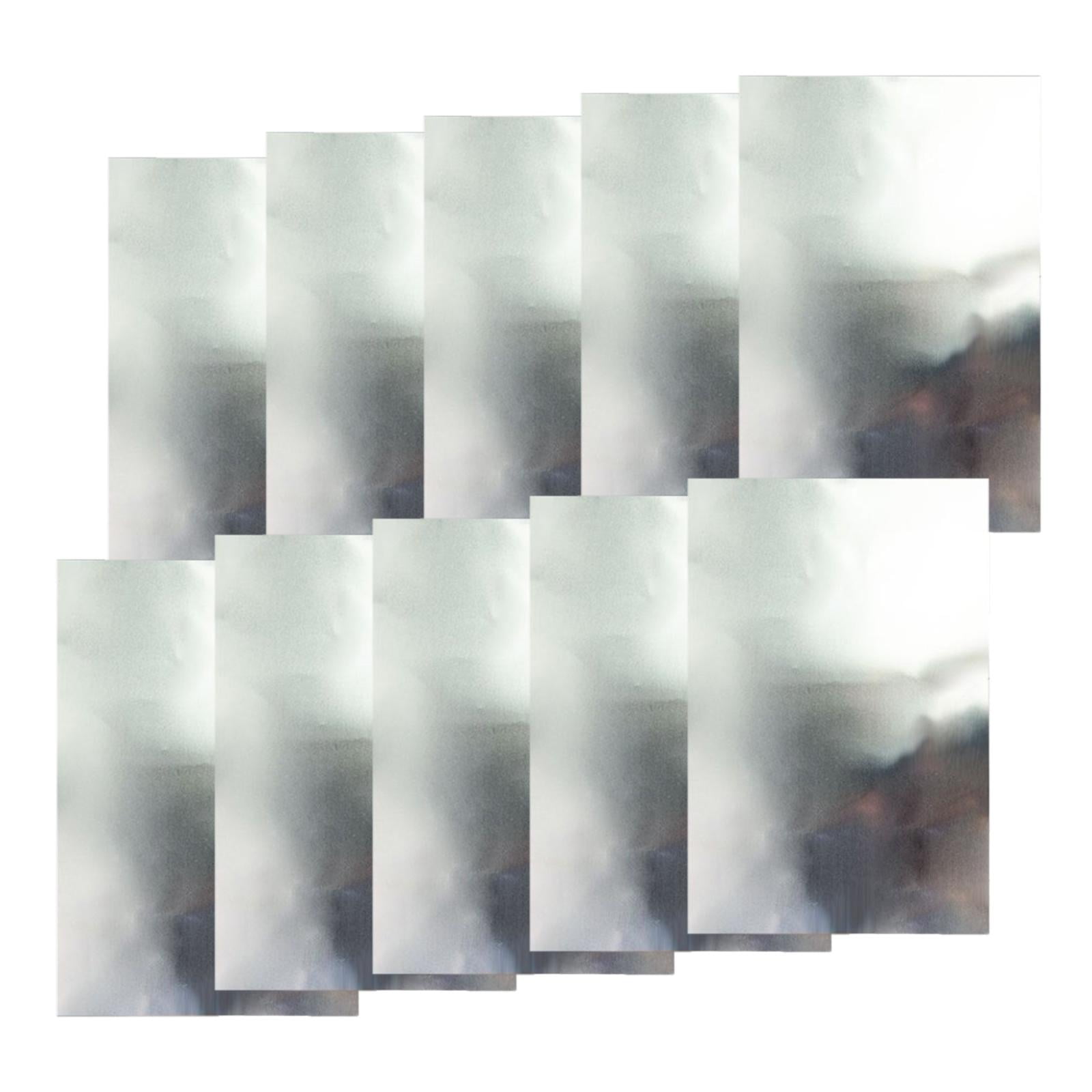 Milageto 10 Pieces Foil Metallic Cardstock Decorative for Letter ...