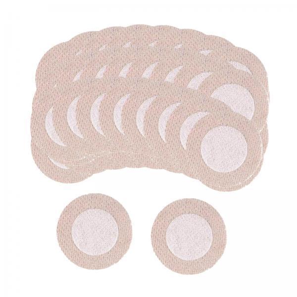 Milageto 3x100 Pair Invisible Anti Chafing Breathable Round Chest ...