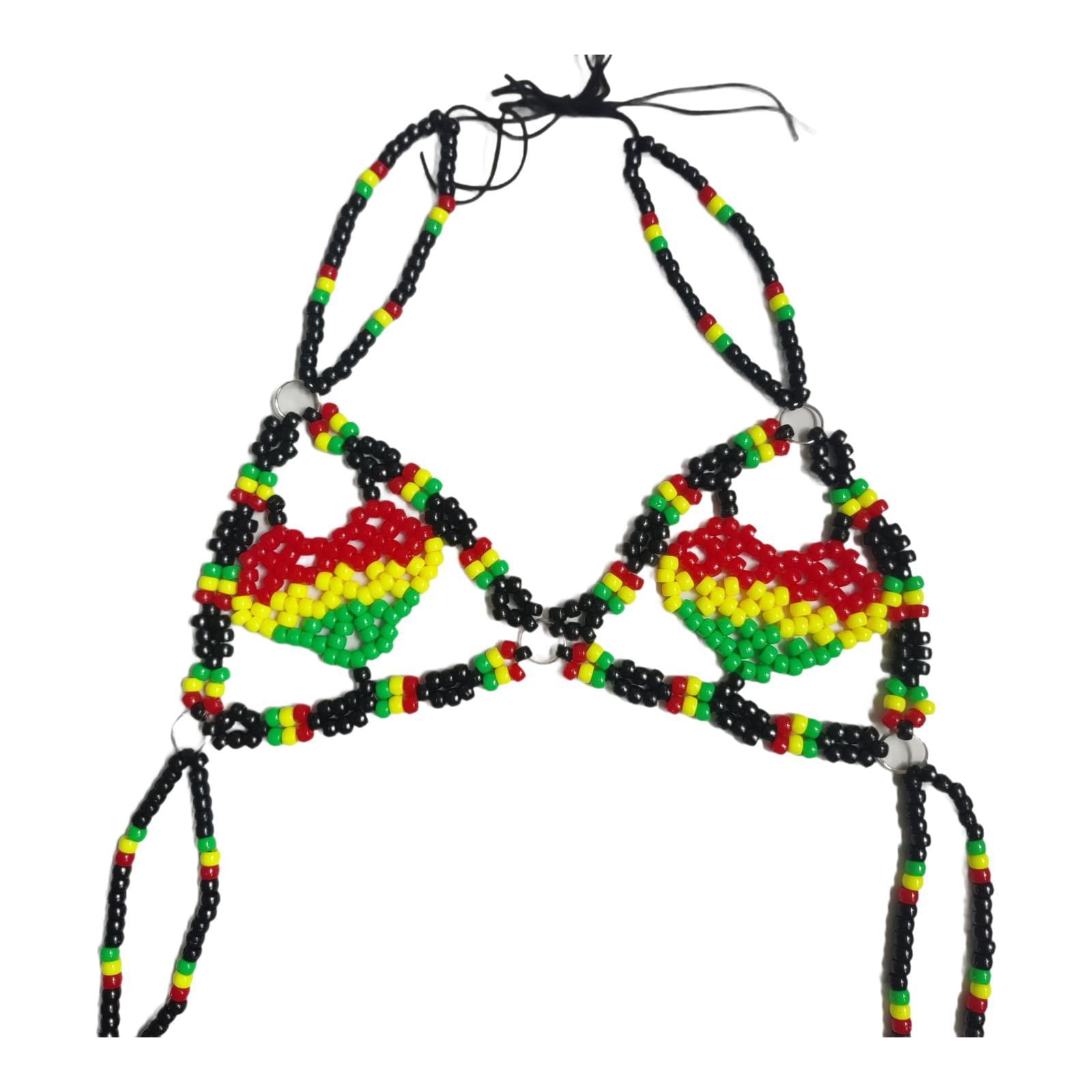 Milageto Body Chain Bra Chain Trendy Chest Chain for Costume ...