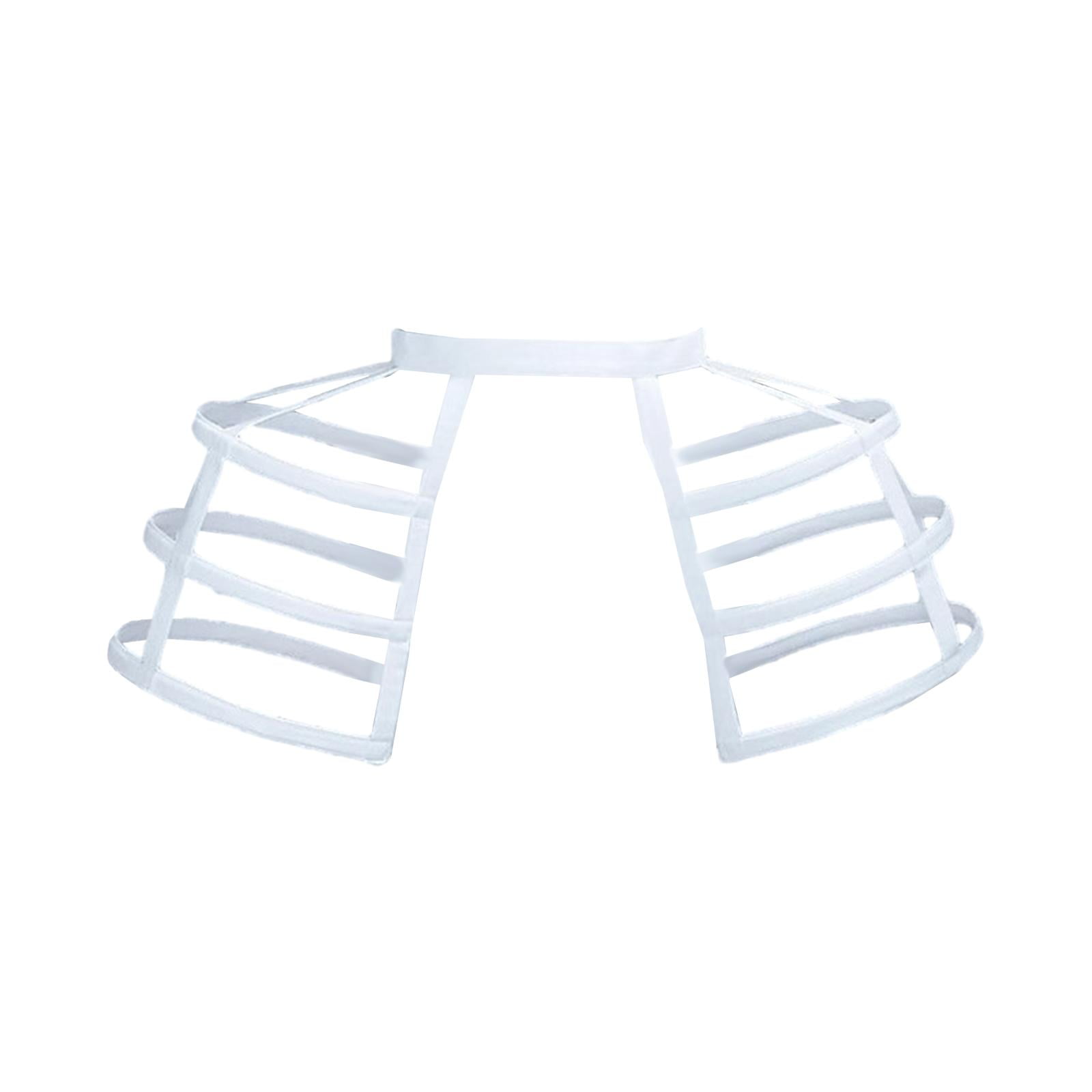 Milageto Cage Hoop Skirt Petticoat Crinoline Underskirt Cage Pannier for Cosplay Prom - Walmart.com