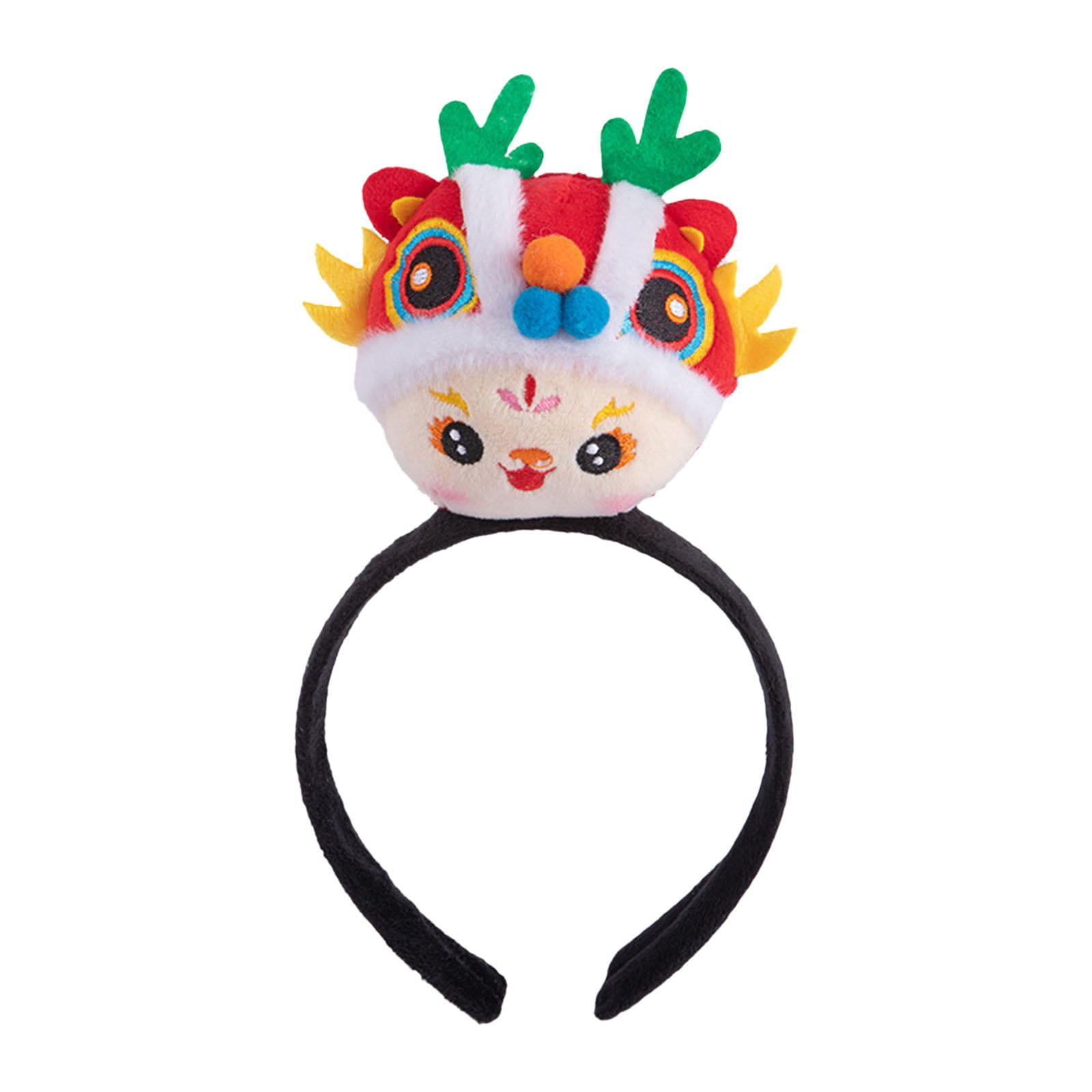 Milageto Chinese Dragon Headband Hair Hoop Funny Spring Festival Hair ...