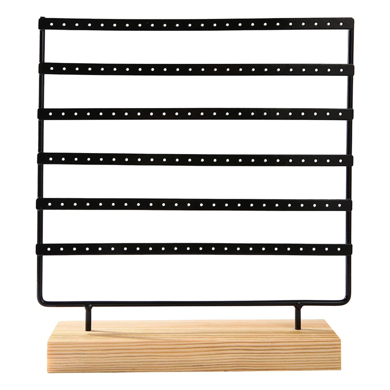 Milageto Earring Organizer Stand 6 Layers Jewelry Display Stand Earring ...