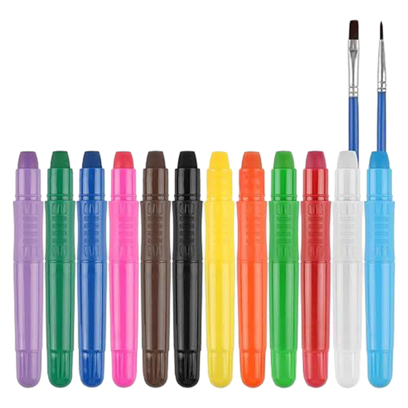 Milageto Face Paint Crayons Cosplay Face Makeup Body Paints Portable ...