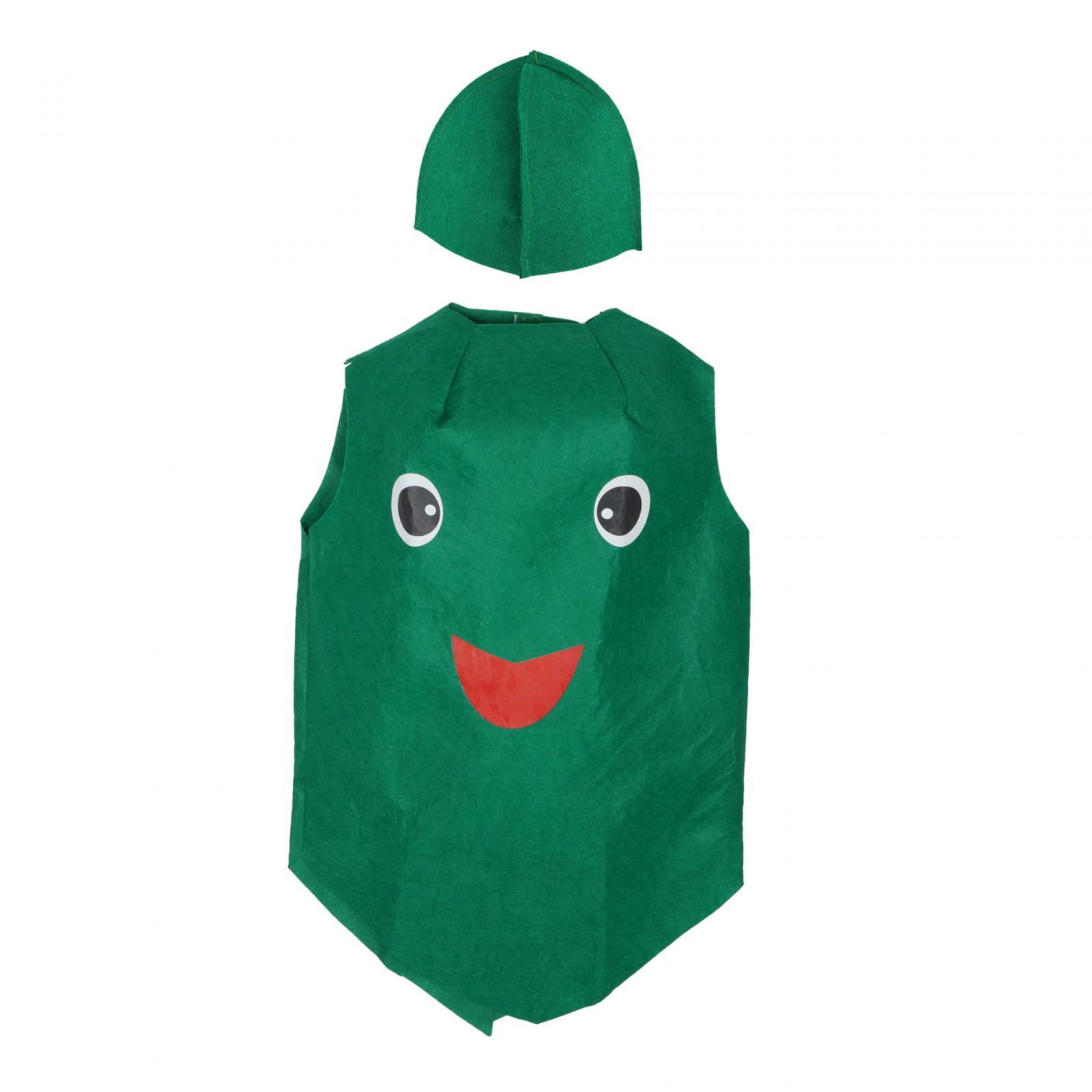 Milageto Funny Vegetable Costume for Kids Cosplay Boys Girls Wearable Cute Hat Props Kids ...