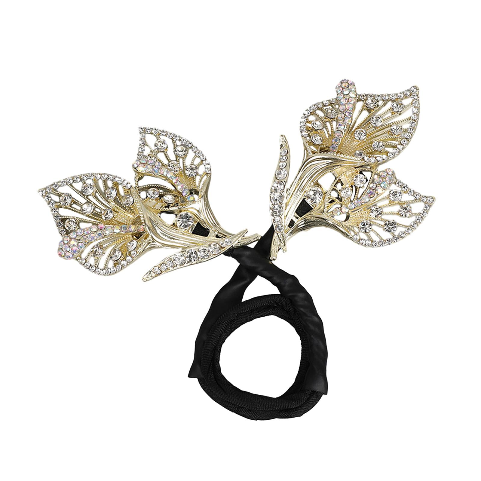 Milageto Hair Bun Tool Hair Ties Reusable Hair Accessories Round Bun ...