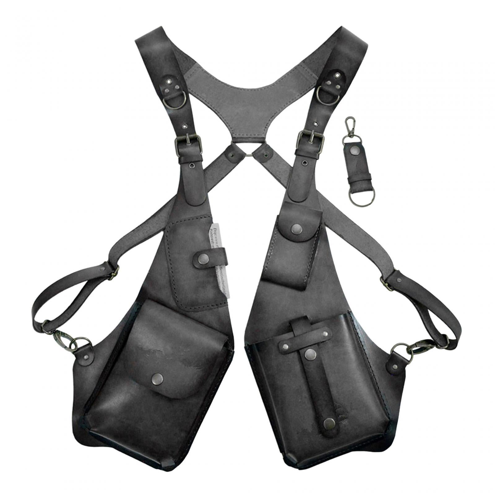 Milageto Hidden Underarm Shoulder Bag Leather Shoulder Pouch for ...