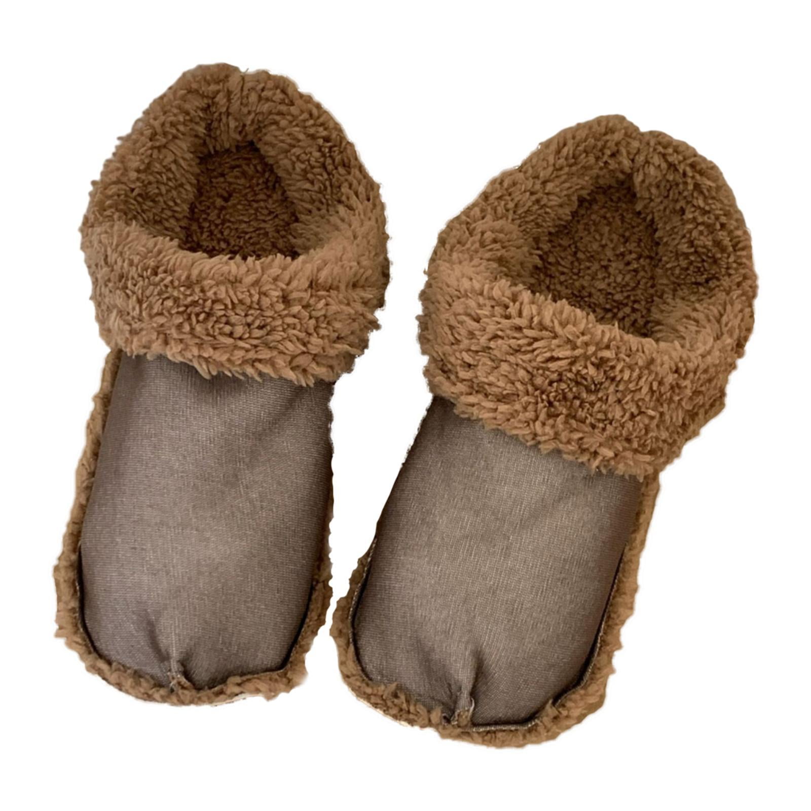 Milageto Liner Plush Slippers Inserts Shoe Cover Soft Replacement ...