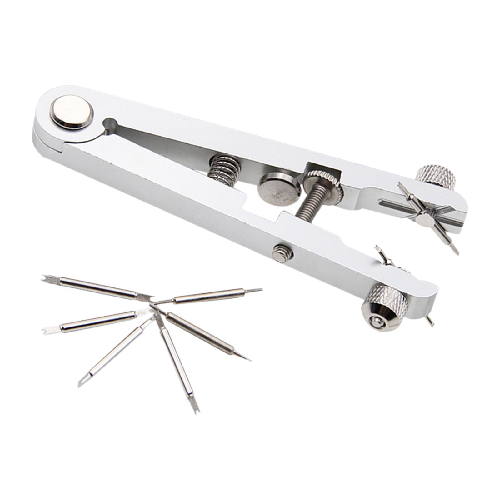 Milageto Watch Spring Bar Plier Parts Home Repairing Portable Spring ...