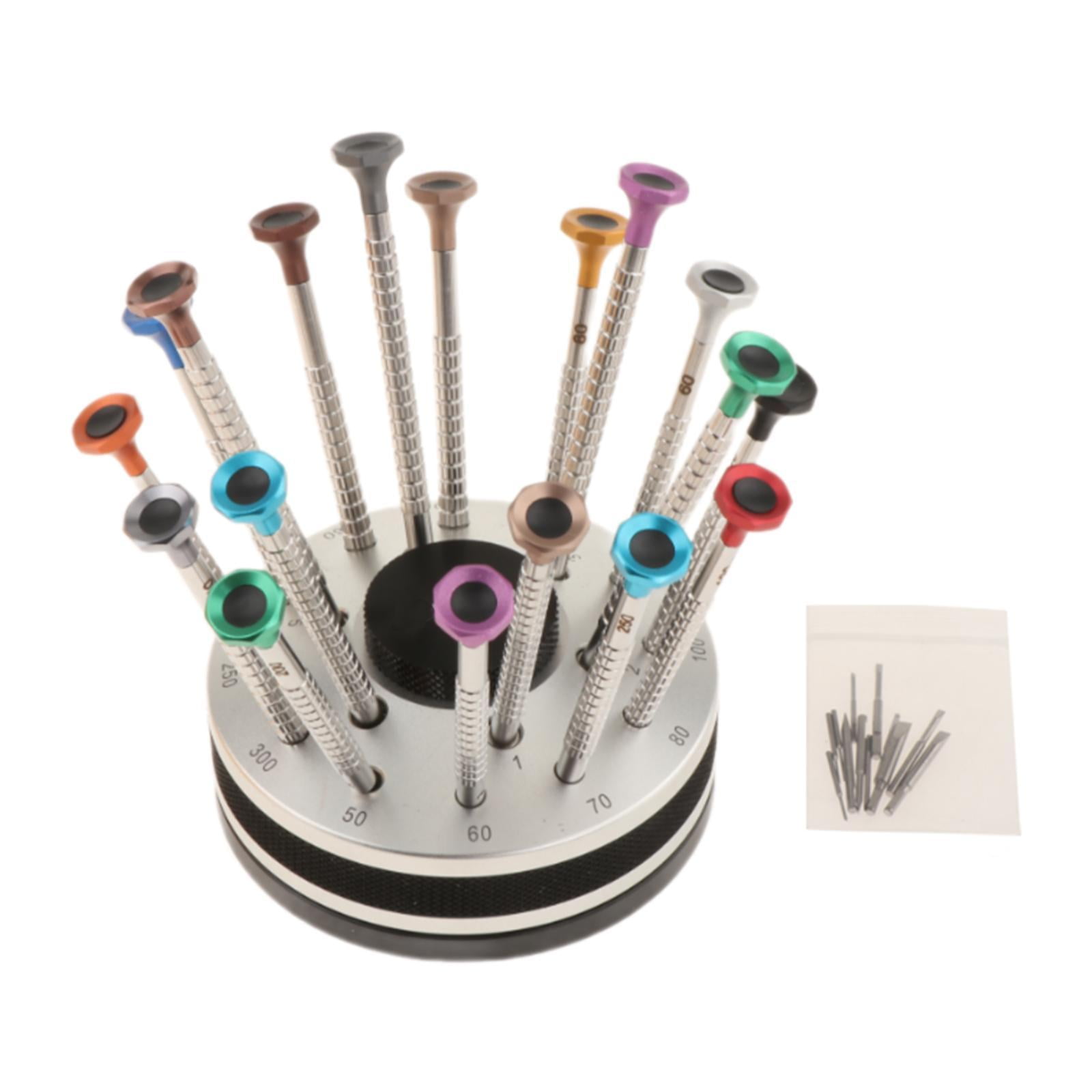 Milageto Watchmaker Screwdriver Set Watch Repair Kit Tools Professional ...