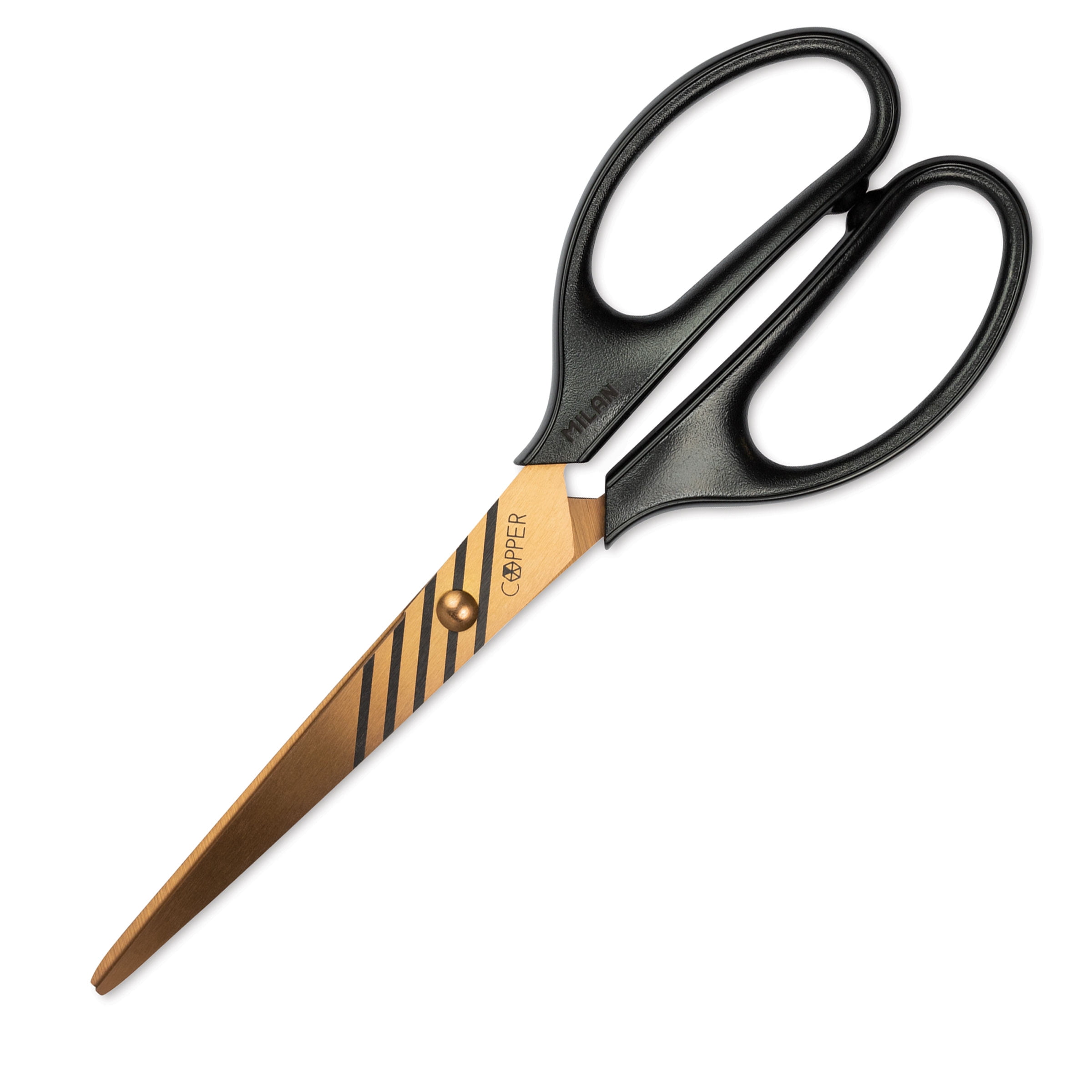 Milan Copper Series Office Scissors - Copper Black, 6-3/5" - Walmart.com