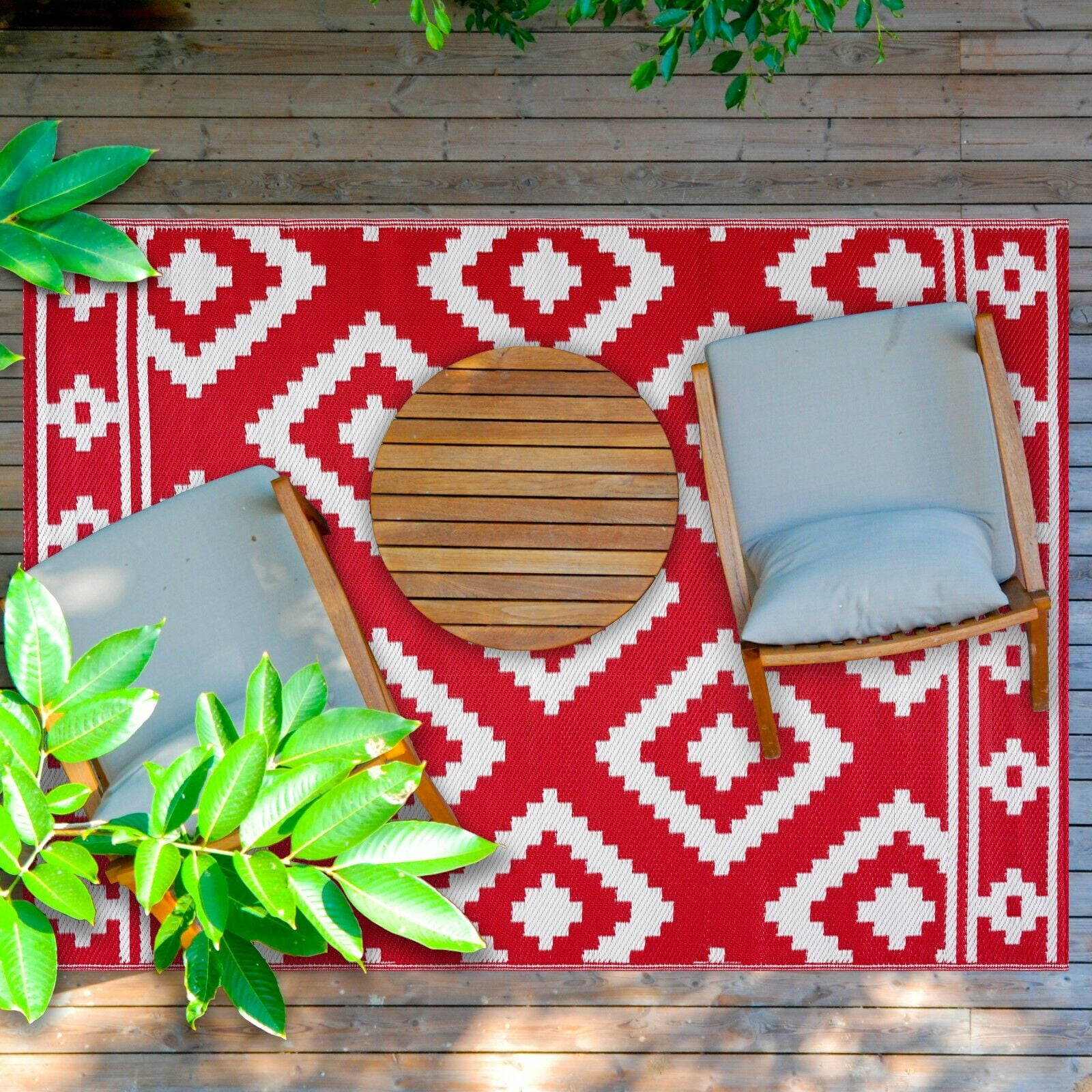Milan Design 100% Eco-friendly Lightweight Plastic Outdoor Mat/Rug ...