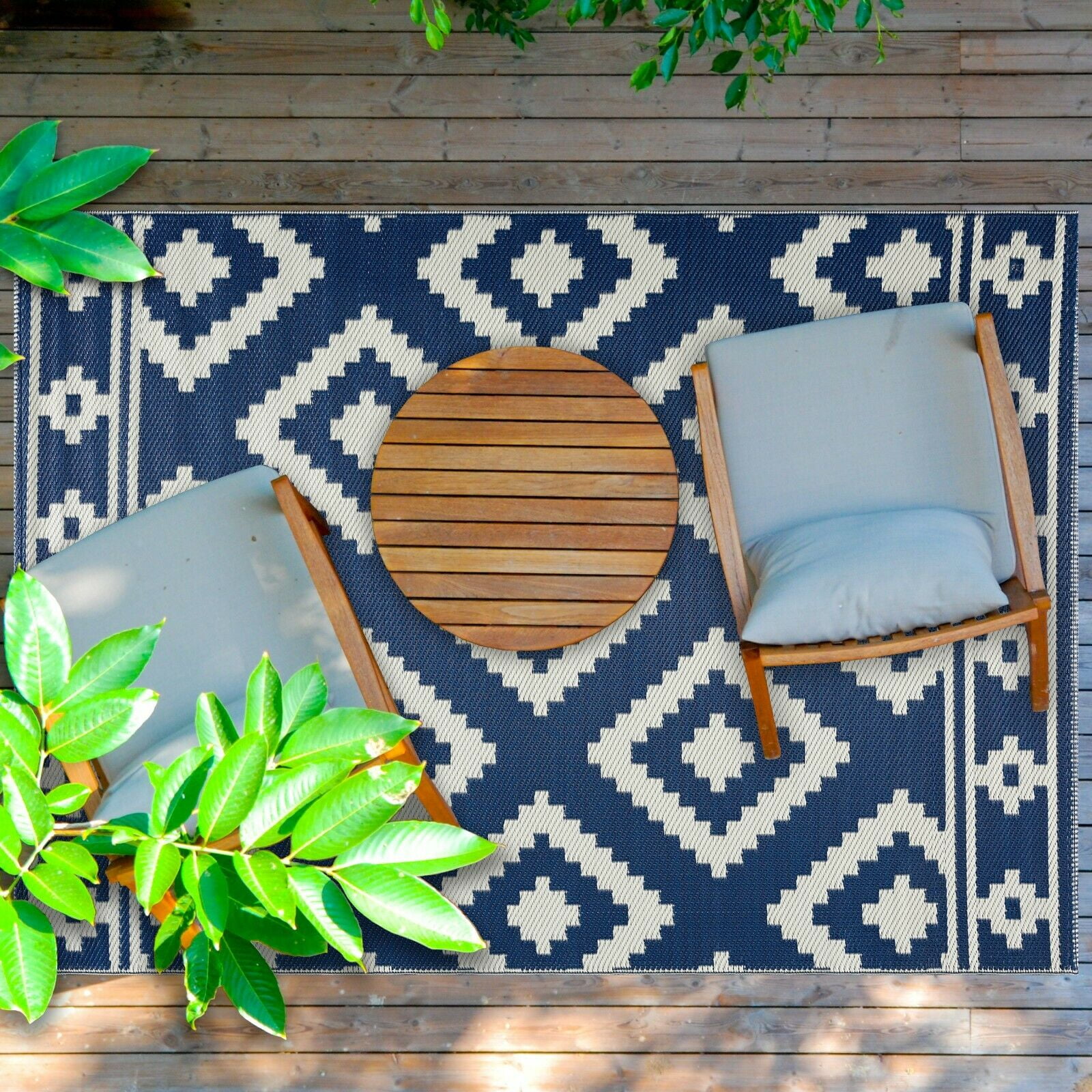 Milan Design 100% Eco-friendly Lightweight Plastic Outdoor Mat/Rug ...