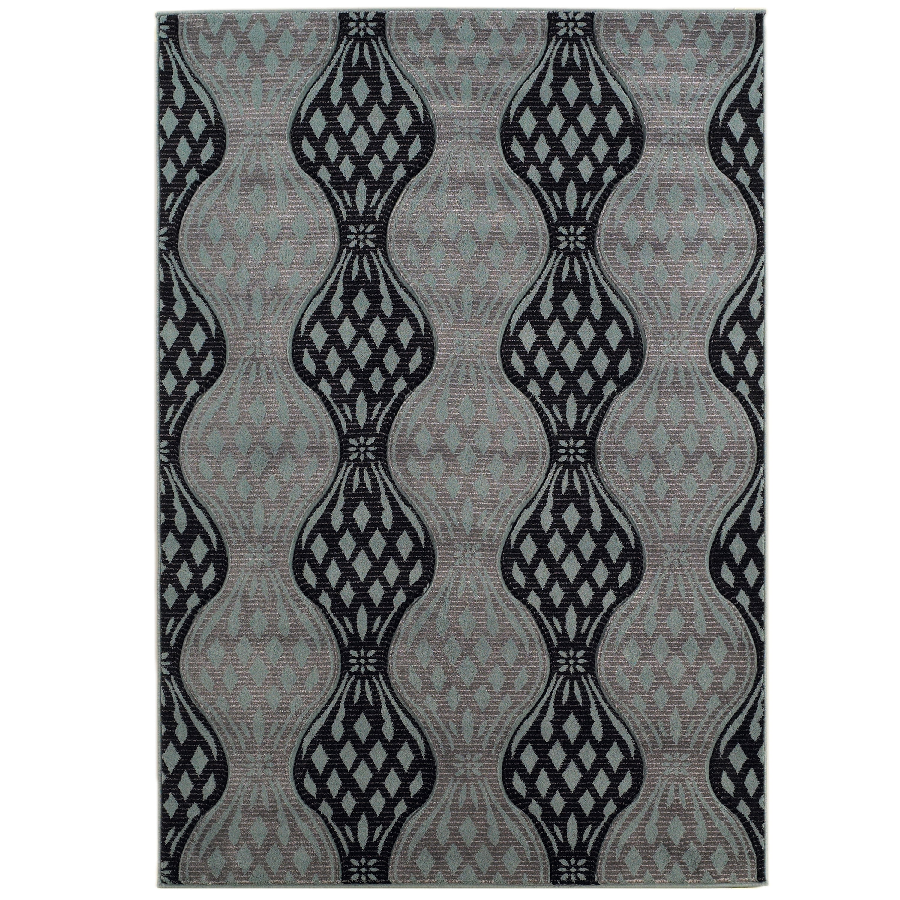 Milan Geometric Pattern Rug - Walmart.com