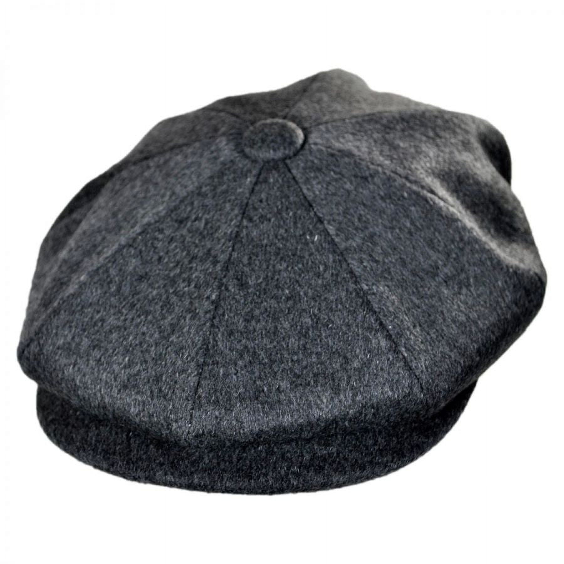 Milan Italian Wool Newsboy Cap - XXL - Charcoal - Walmart.com